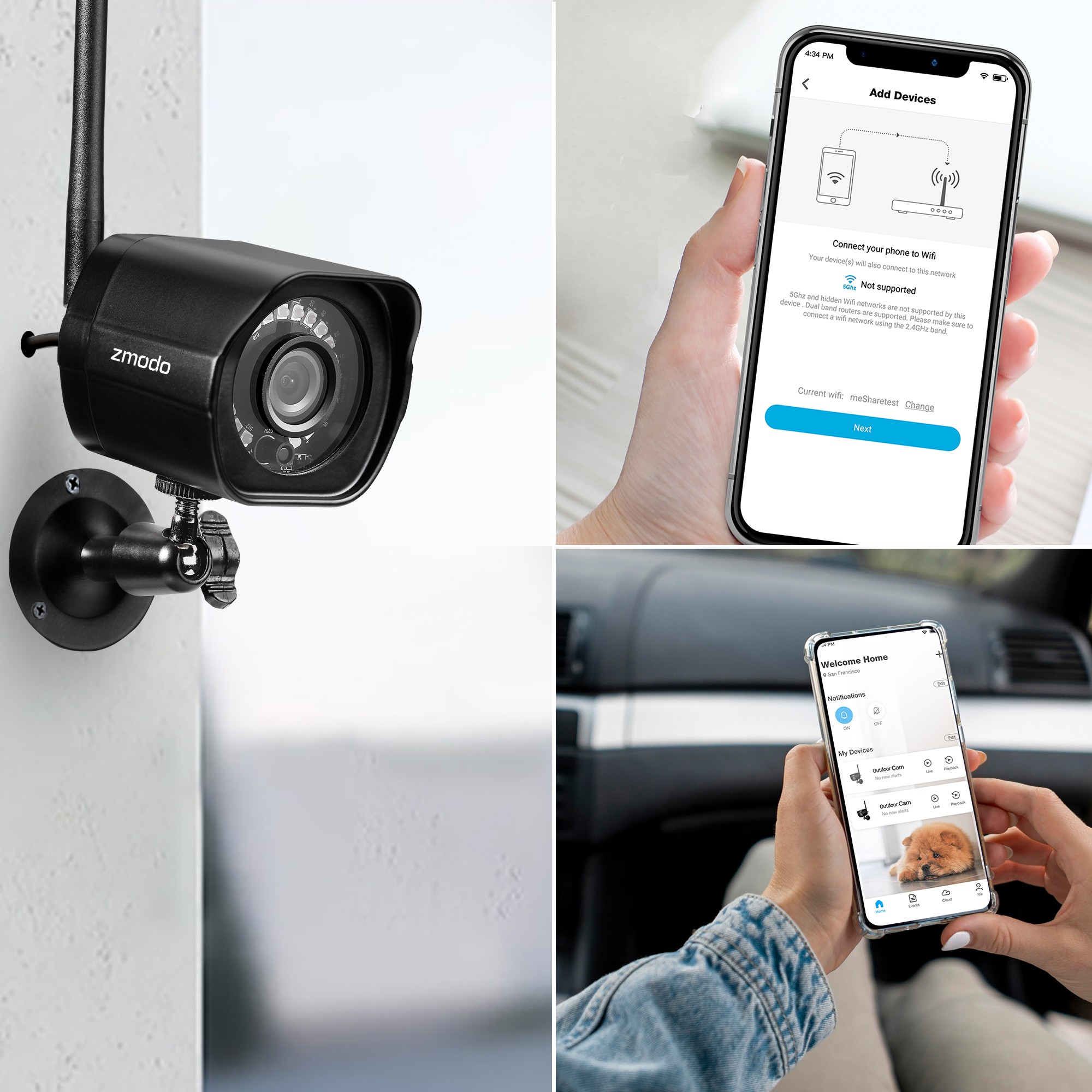 Zmodo 1080p Outdoor WiFi Camera
