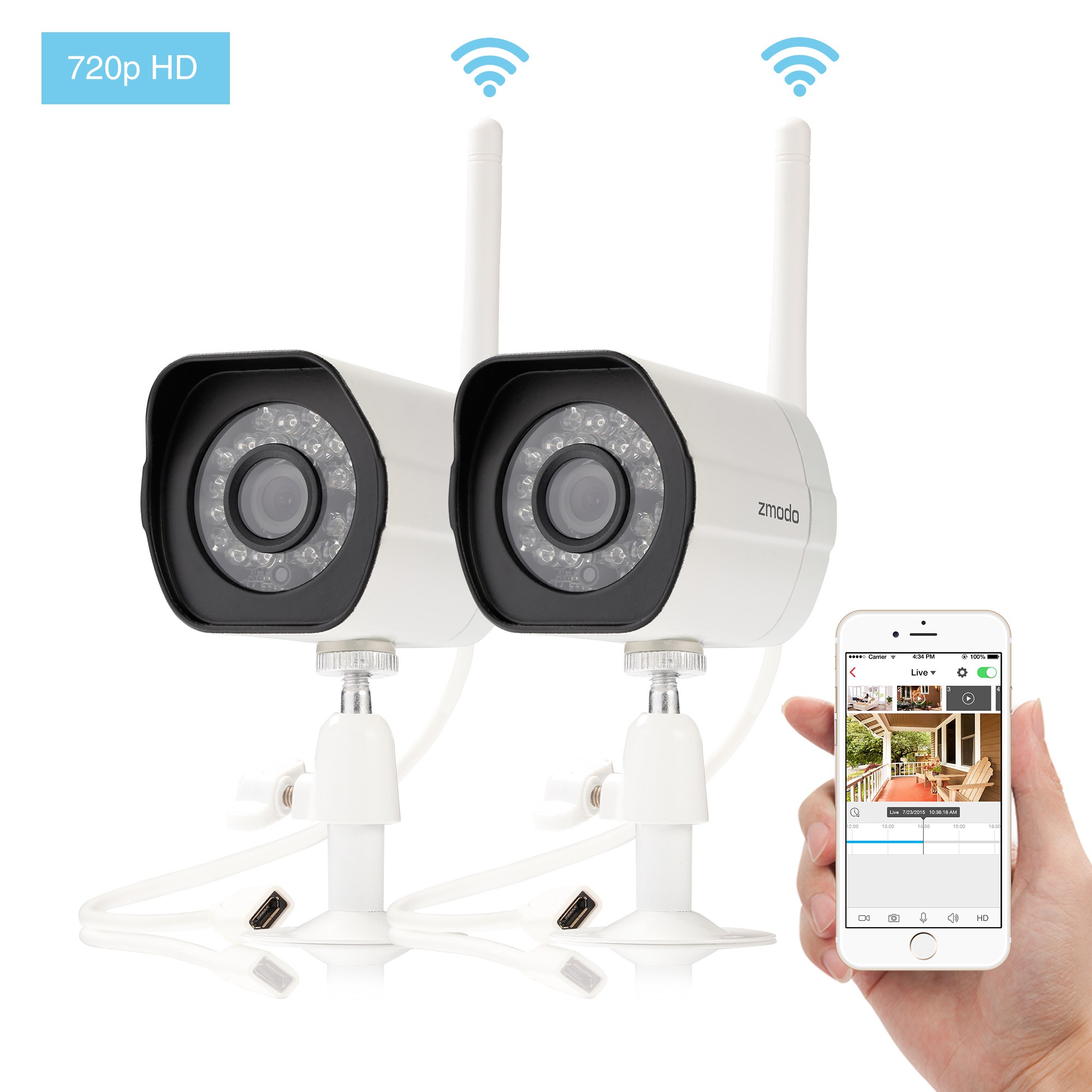 Wireless IP Camera | IP Network Camera | Weatherproof Outdoor IP Camera